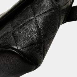 Chanel Coco Mark Matelasse Body Bag/Waist Bag/Pouch 2-Way Black ...
