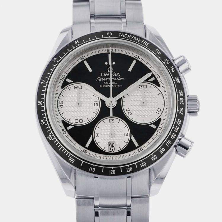 Omega Black Stainless Steel Speedmaster Racing 326.30.40.50.01.002 ...
