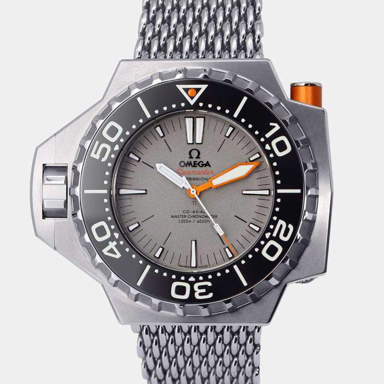 Omega Grey Titanium Seamaster 227.90.55.21.99.001 Automatic Men's ...