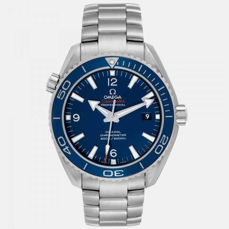 Omega Blue Titanium Seamaster 232.90.46.21.03.001 Automatic Men's ...