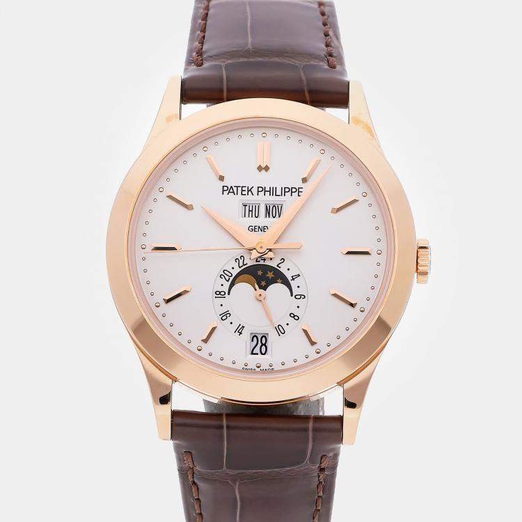 Patek Philippe Silver 18k Rose Gold Complications 5396R-011 Automatic ...