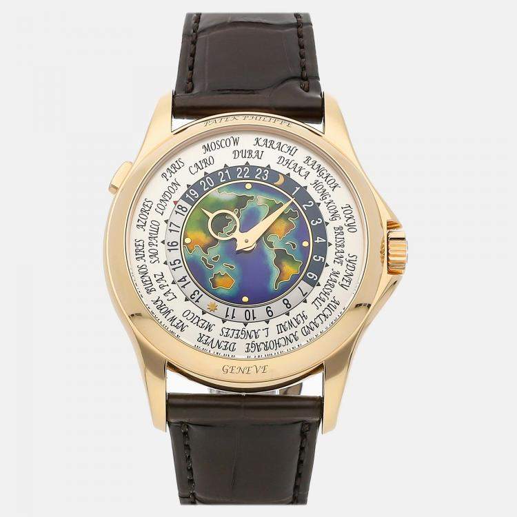 Patek Philippe Silver 18k Rose Gold Complications 5131R-011 Automatic ...