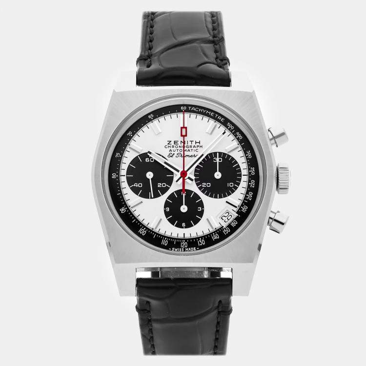 Pre-Owned Zenith Chronomaster Revival El Primero A384 03.A384.400/21 ...