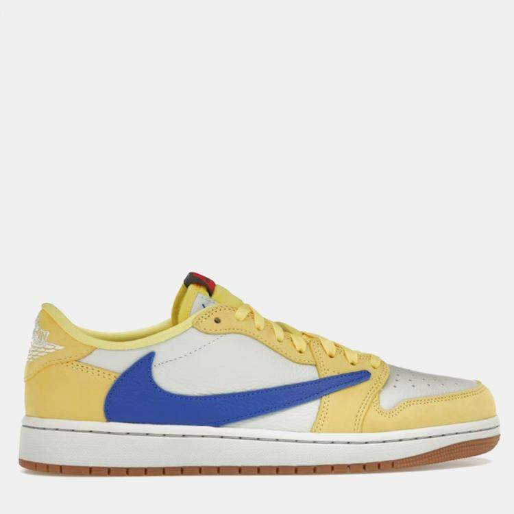 Air Jordan Canary Jordan 1 Retro Low OG SP Travis Scott Canary Sneaker ...