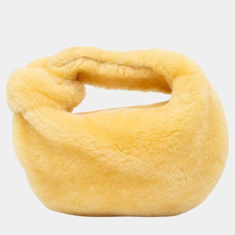 Bottega Veneta Yellow Mini Shearling Jodie Bottega Veneta | The Luxury ...