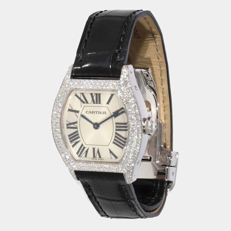 Cartier Tortue 2644 Women's Watch in 18kt White Gold Cartier | The ...