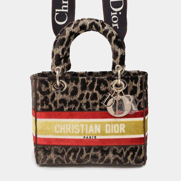 Dior Leopard Medium Lady D-Lite Handbag Dior | The Luxury Closet