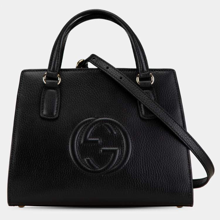 Gucci Medium Dollar Calf Soho Top Handle Convertible Tote Gucci | The ...
