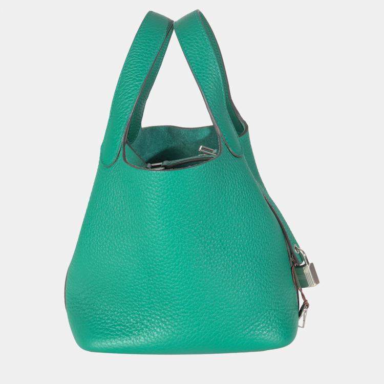Hermes Verti Vertigo Clemence Picotin 18 PHW bag Hermes | The Luxury Closet