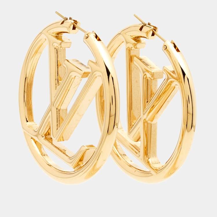 Louis vuitton hoop earrings price store