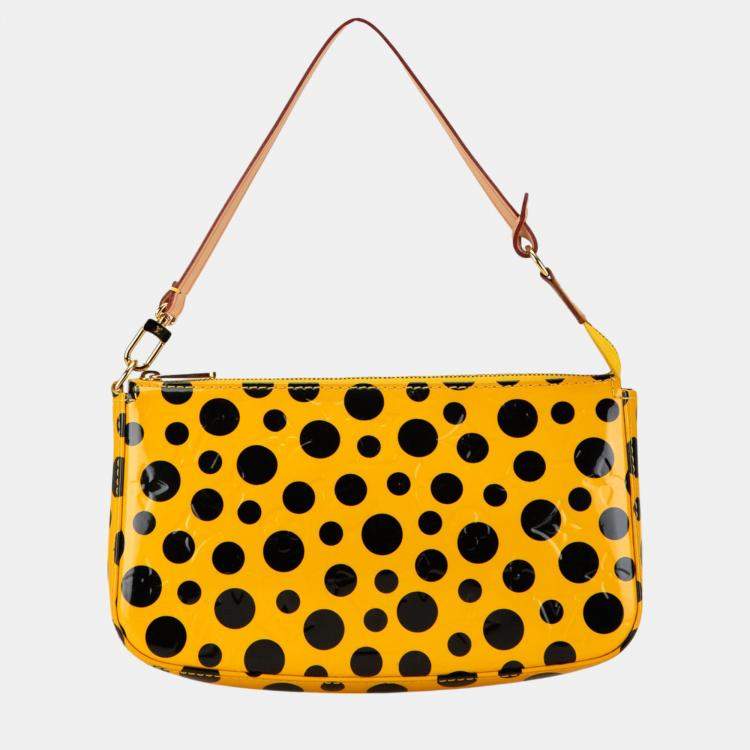 Louis Vuitton x Yayoi Kusama Yellow Monogram Vernis Dots Infinity ...