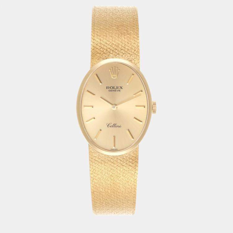 Rolex Cellini Yellow Gold Vintage Ladies Watch 4307 Rolex | The Luxury ...