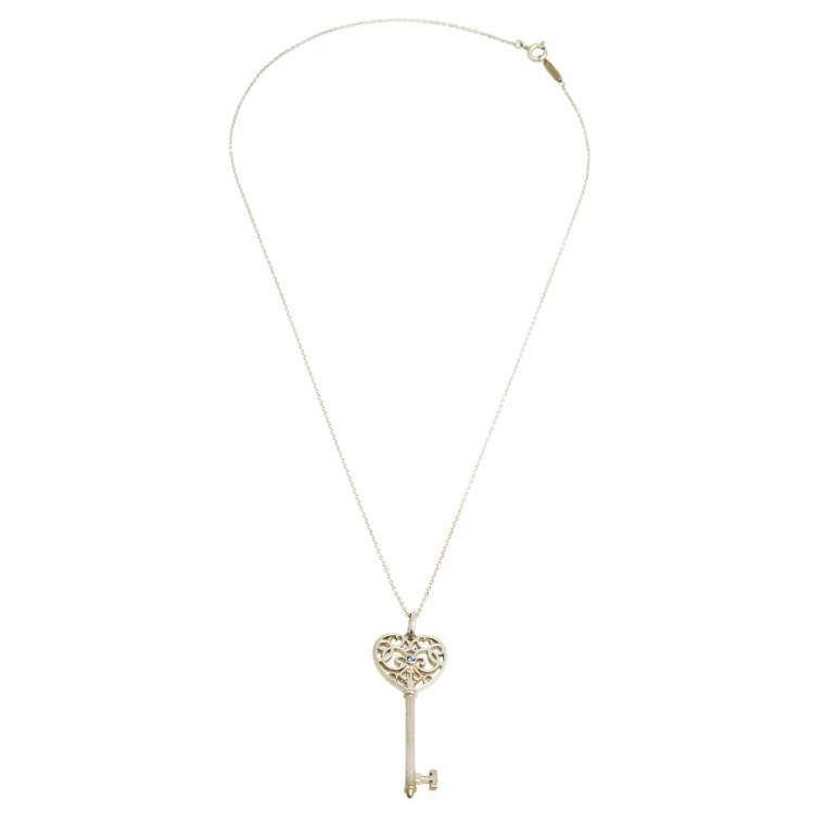 Tiffany enchant heart pendant store