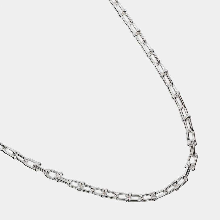 Tiffany & Co. Silver Hardwear Chain Link Necklace Tiffany & Co. | The ...