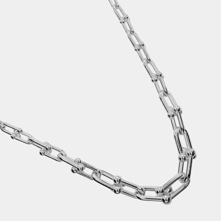 Tiffany & Co. Silver Hardwear Chain Link Necklace Tiffany & Co. | The ...