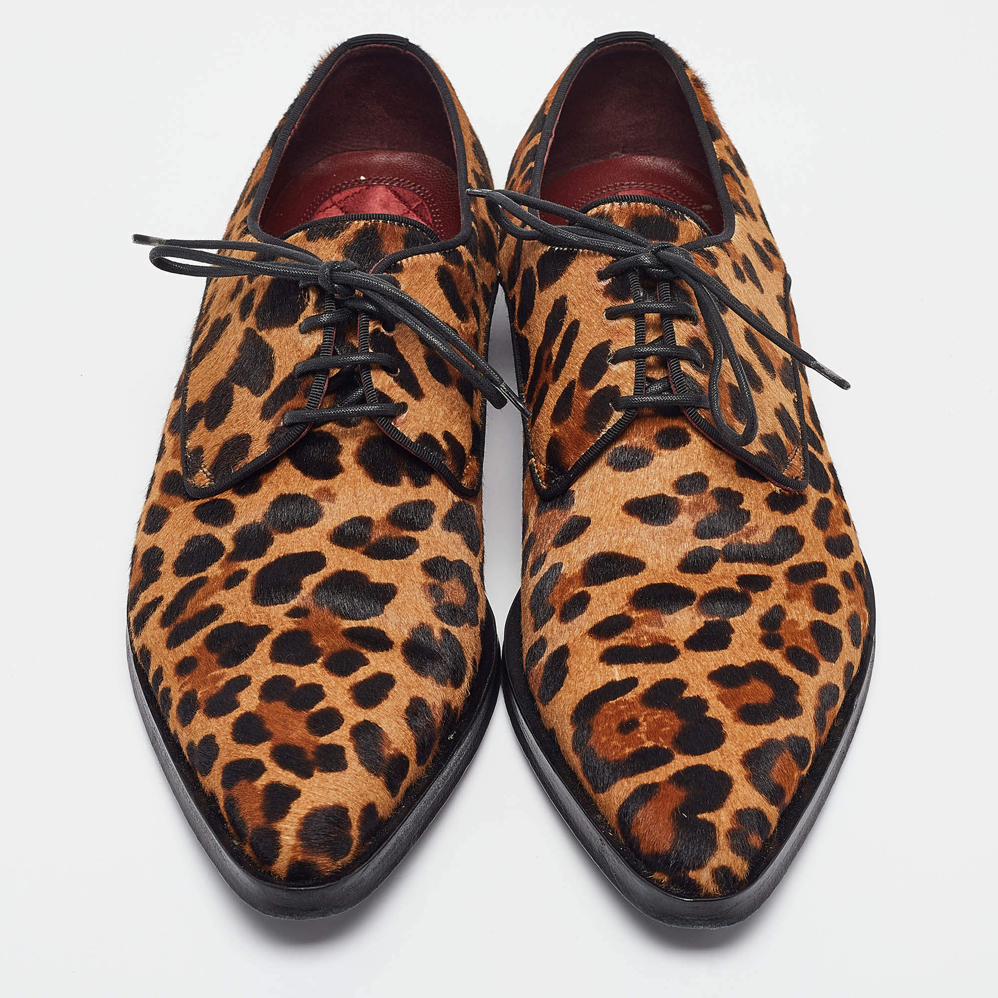 Dolce & Gabbana Black Leather Derby Size 42 Dolce & Gabbana Dolce & Gabbana Black Leather Derby Size 42 Dolce & Gabbana