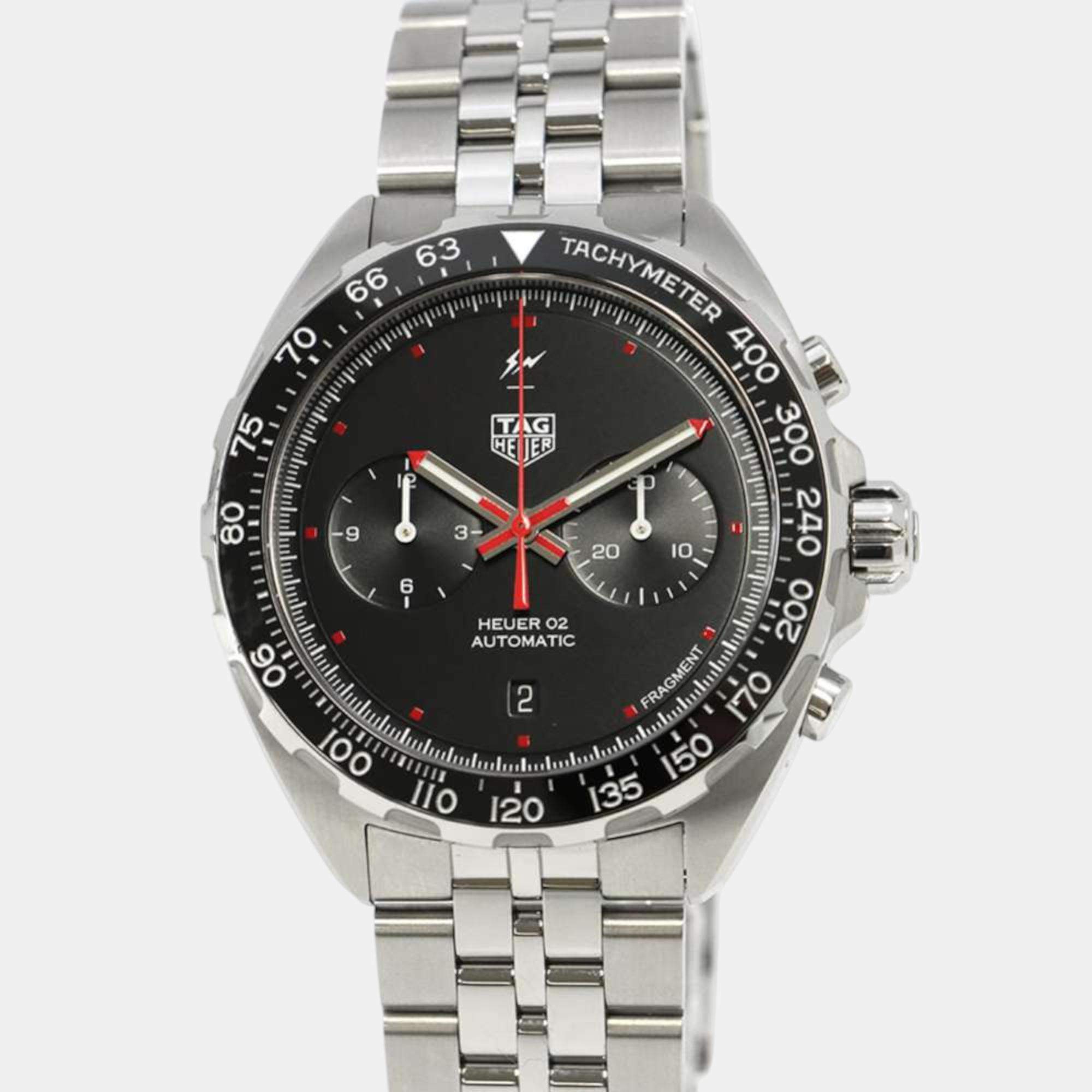 Tag Heuer Black Stainless Steel Formula 1 CAZ201A.BA0641 Automatic Men ...