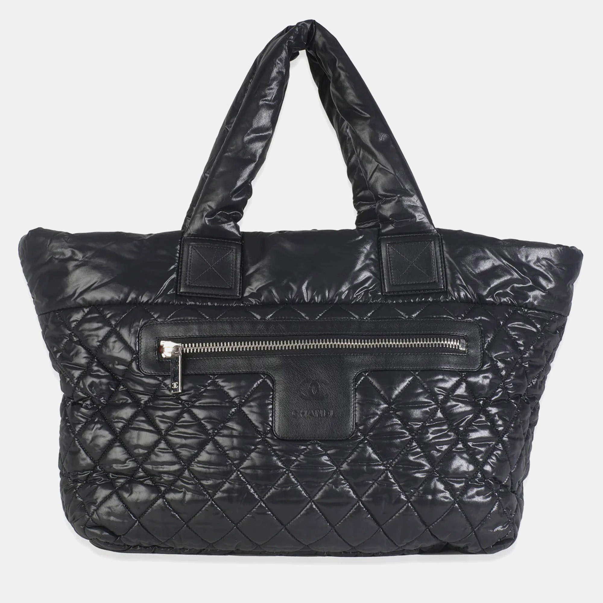 Chanel Black Quilted Nylon Large Coco Cocoon Tote Chanel | TLC UAE