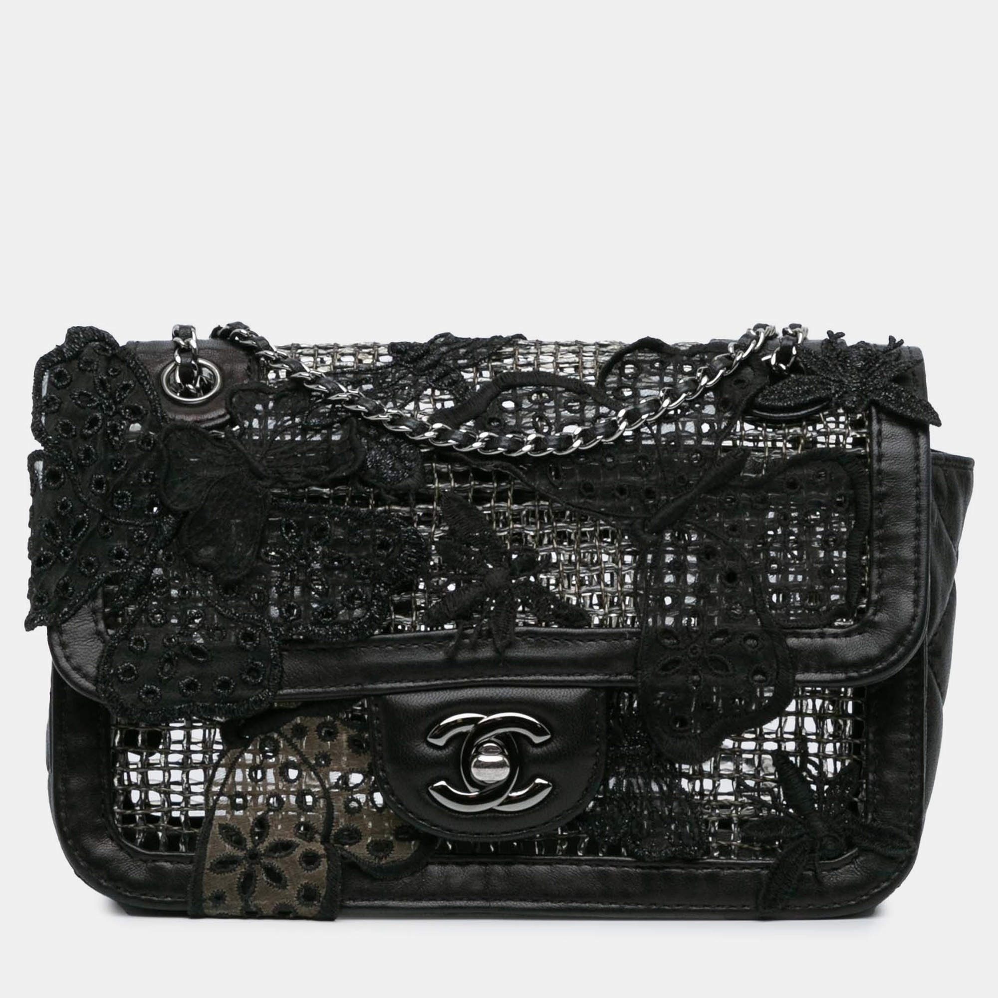 Chanel Black Small Mesh Butterfly Flap Chanel | TLC US