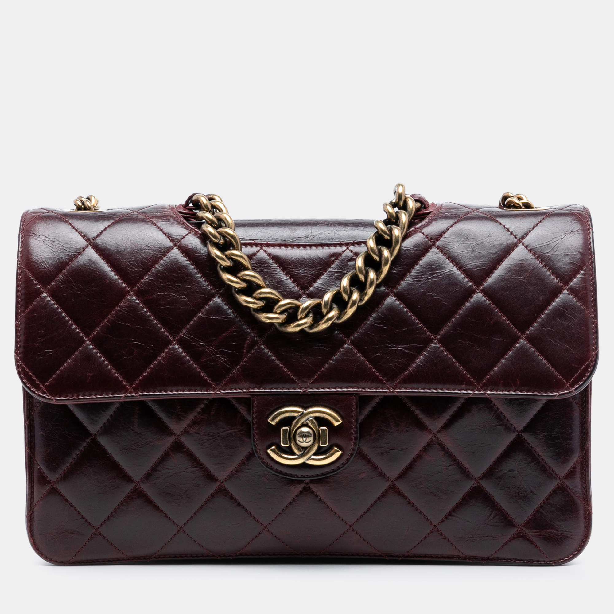 Chanel Red Large Quilted Calfskin Perfect Edge Flap Chanel | TLC US