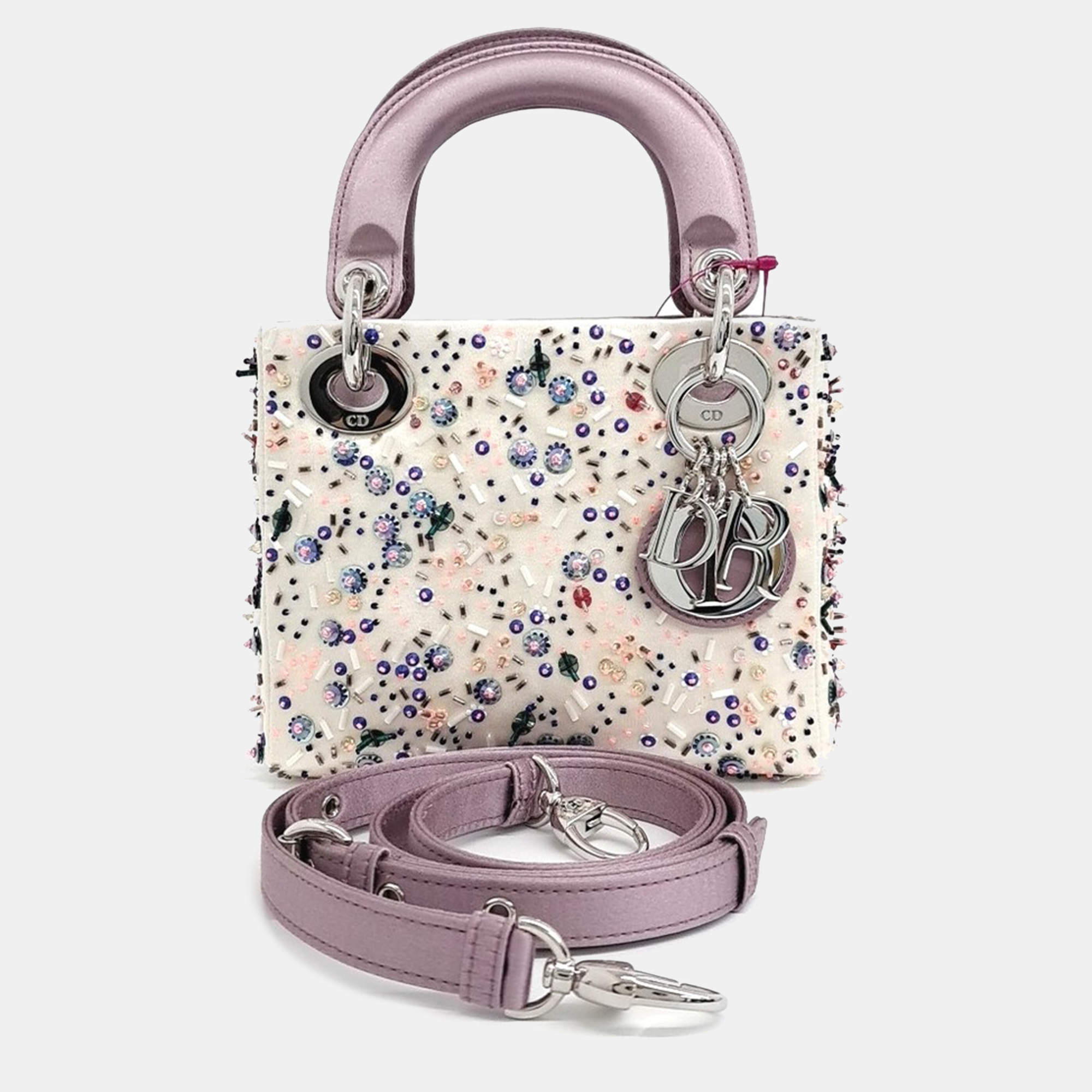 Dior Multicolor Satin Mini Lady Bag Dior | The Luxury Closet