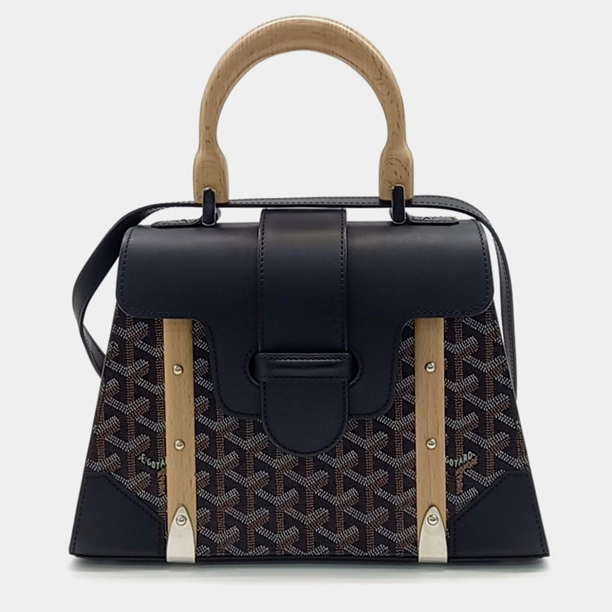 Goyard Black Multicolor Leather Saigon MM Bag Goyard | The Luxury Closet