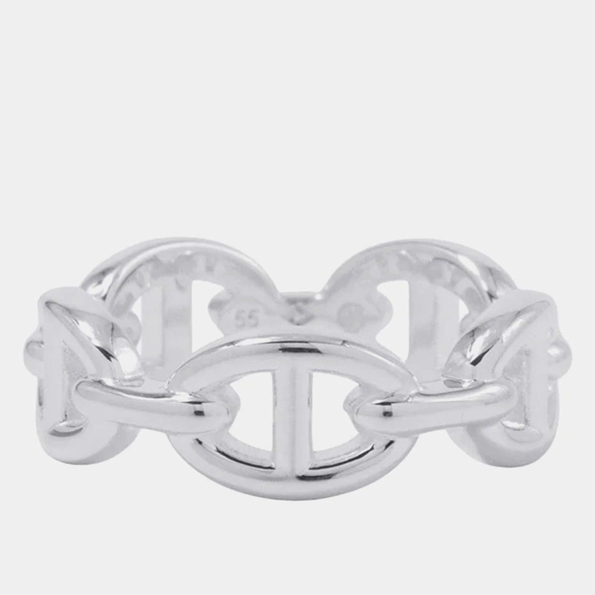 Hermes Chaine D'Ancre Anchene Ring Size Pm/55/#15 Sv925 Hermes | TLC UAE