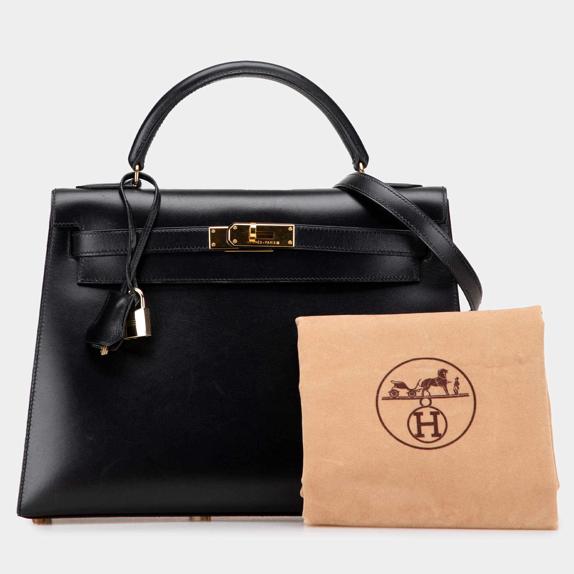 Hermes Black Box Calf Kelly Sellier 32 Hermes | TLC