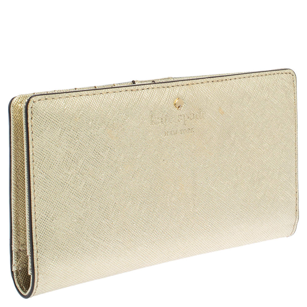 Kate Spade Gold Wallet