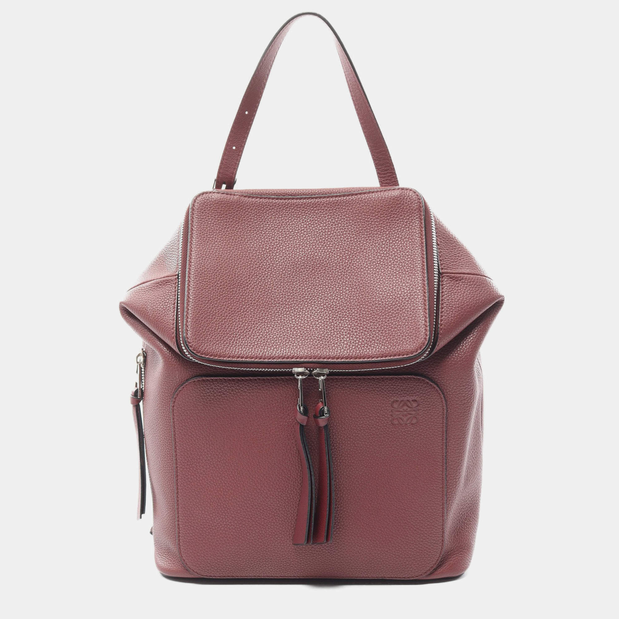 Loewe Goya Small Backpack Rucksack Leather Dusty pink Loewe | The ...