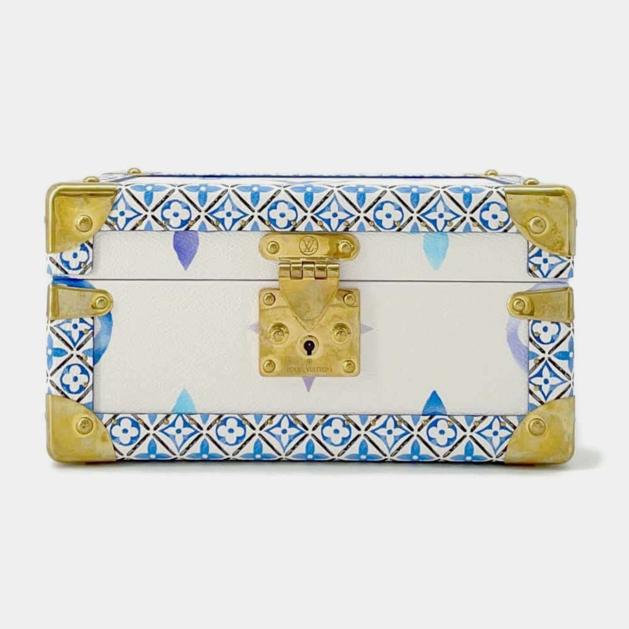 Louis Vuitton White Monogram by the Pool Coffret Tresor 24 Box