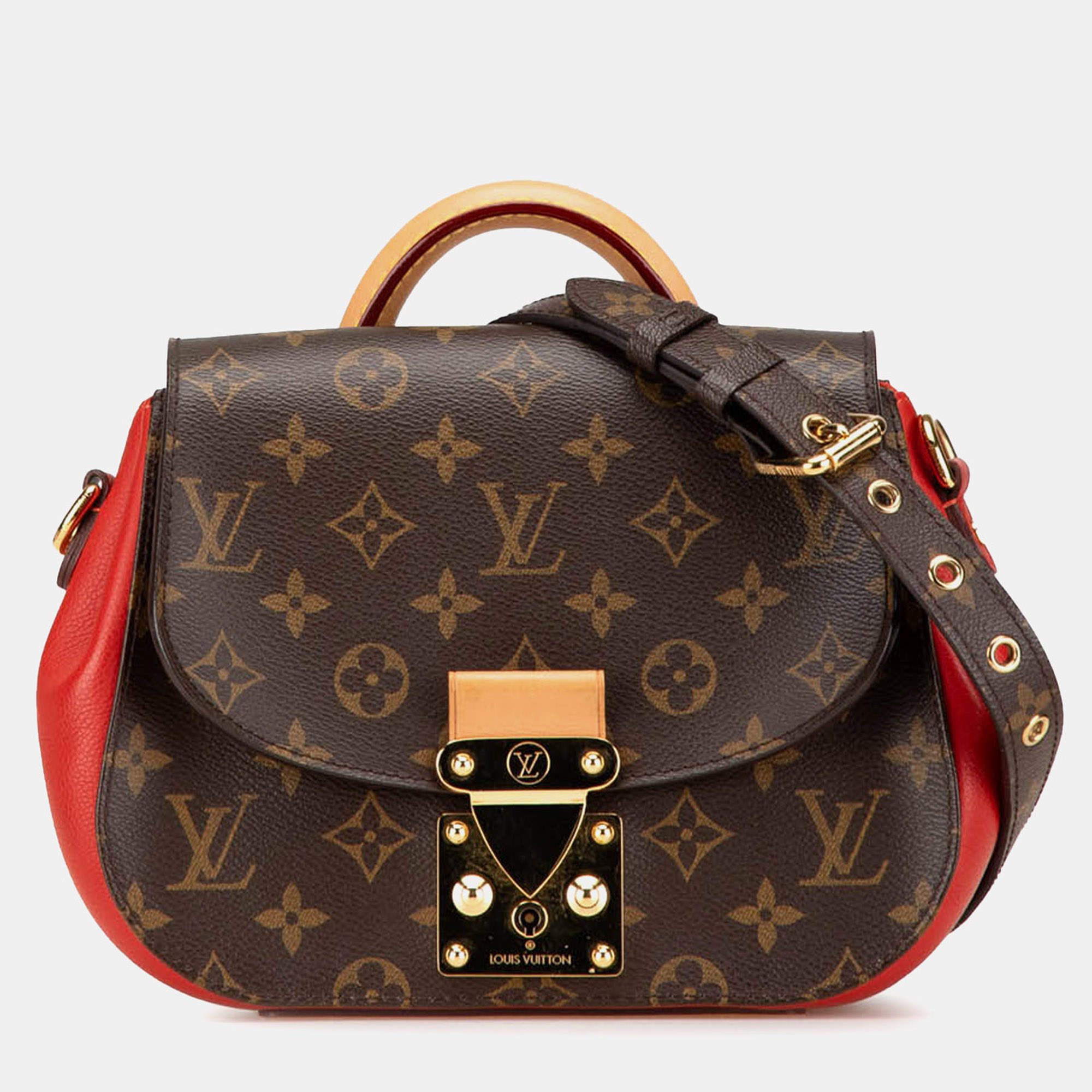 Louis Vuitton Brown Monogram Canvas Eden PM Top Handle Bag