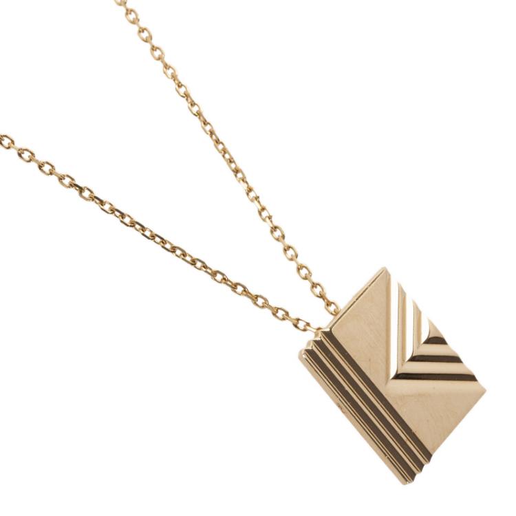 Kenzo Gold Plated Pendant Necklace Kenzo | TLC