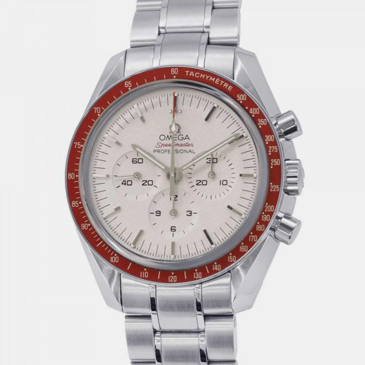 Omega Grey Stainless Steel Speedmaster 522.30.42.30.06.001 Manual ...