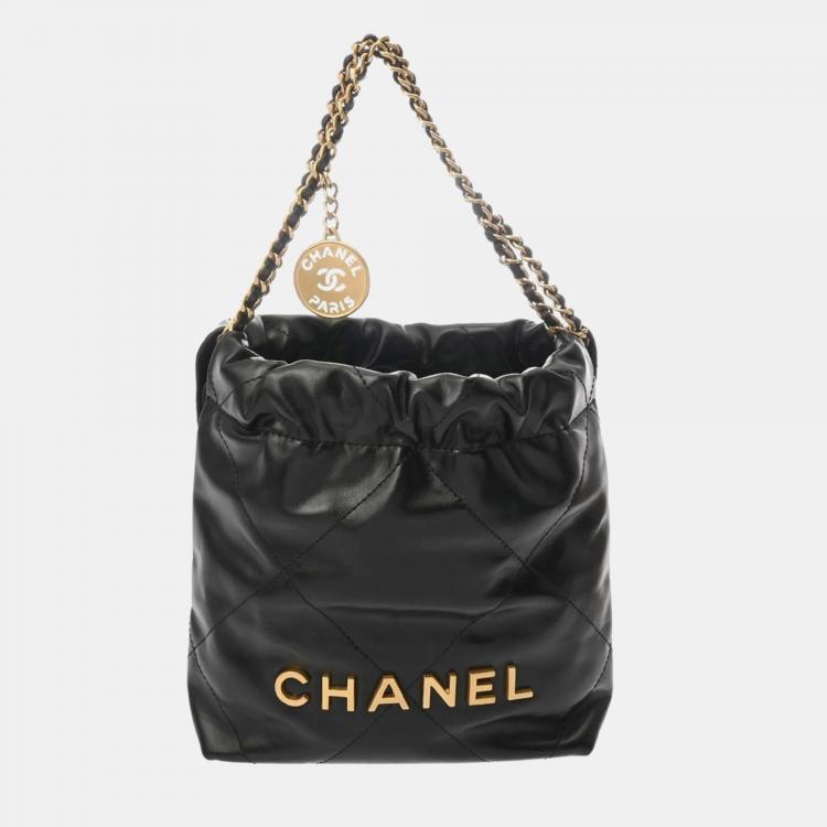 Chanel 22 Mini Handbag In Black Shiny Calfskin Chanel | TLC US