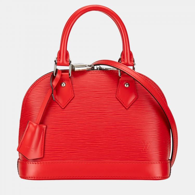 Louis Vuitton Red Epi Alma BB Louis Vuitton | The Luxury Closet