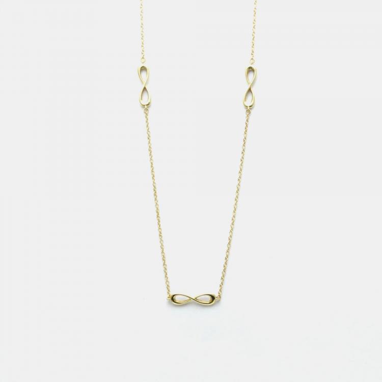 Tiffany & Co. 18K Yellow Gold Infinity Necklace Tiffany & Co. | The ...