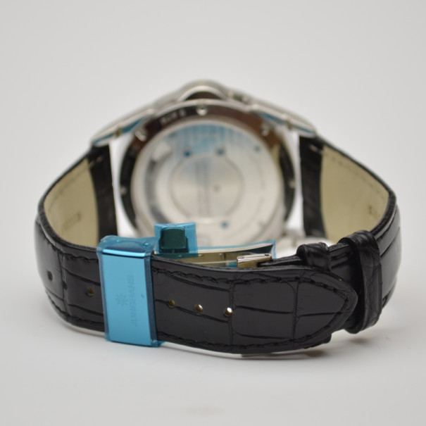 Erhard Junghans White Worldtimer Mens Wristwatch Erhard Junghans | TLC