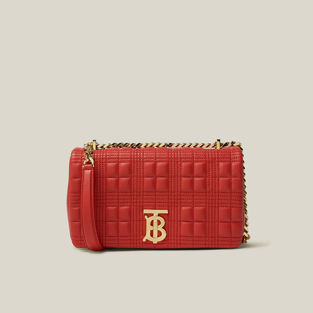 Burberry Red Lola Quilted Leather Shoulder Bag Burberry | TLC Burberry Red Lola Quilted Leather Shoulder Bag Burberry | TLC