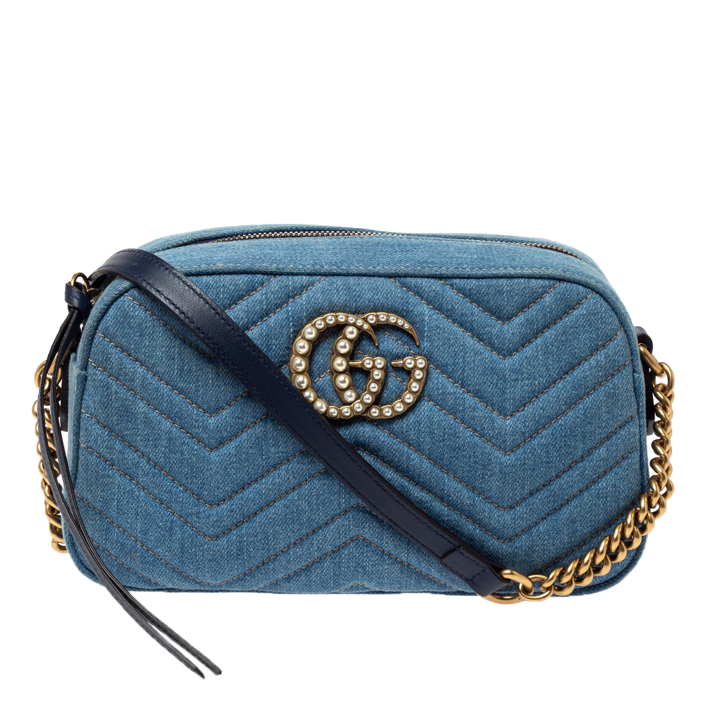 Gucci Blue Jean Handbag | Paul Smith